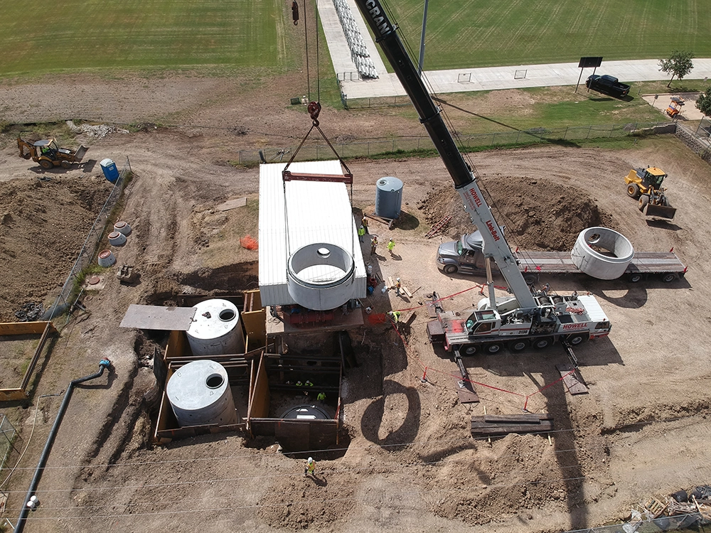 CCMA – Town Creek Lift Station & Force Main | San Antonio Construction ...
