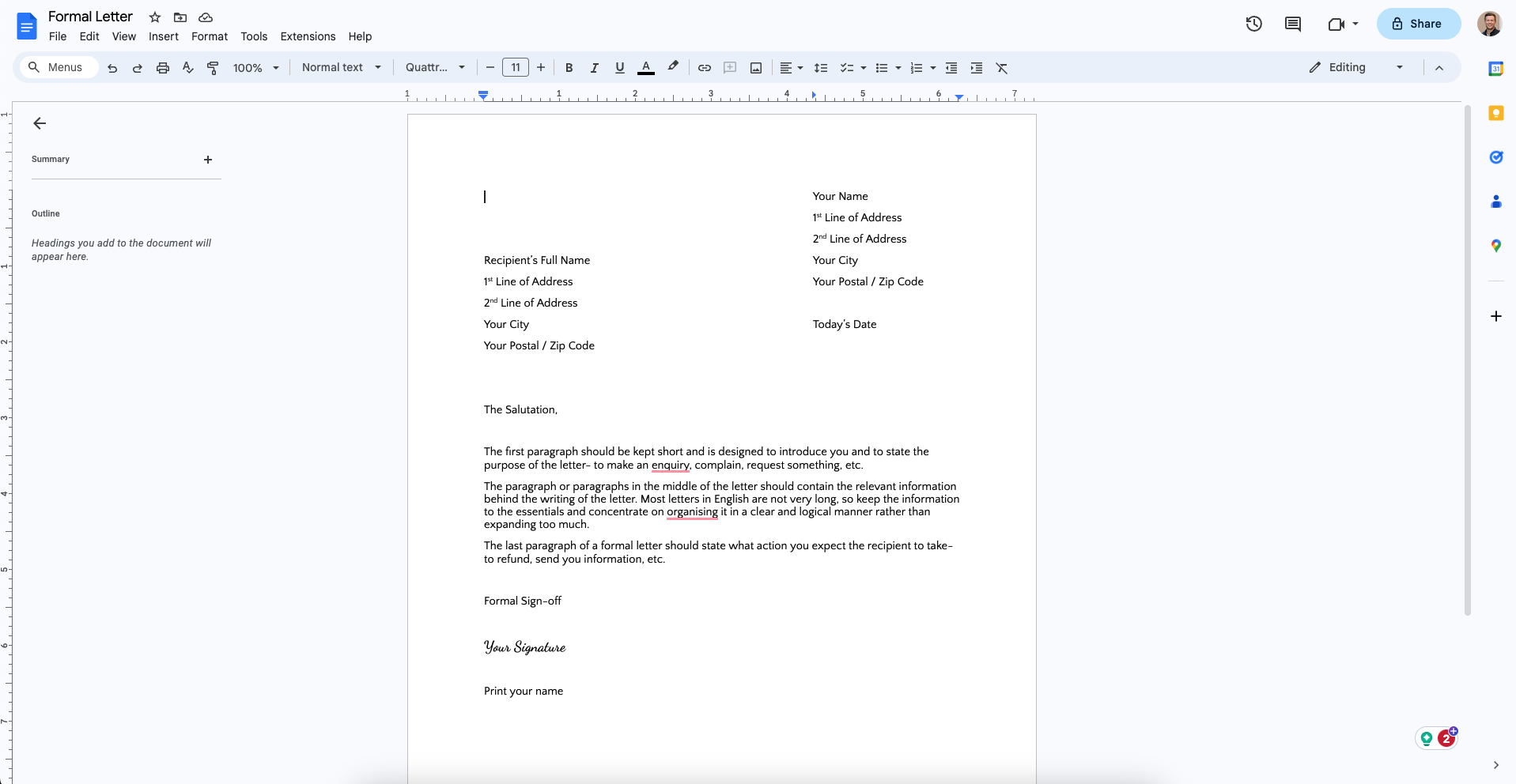 How to Make a Page Landscape in Google Docs - PrintFriendly