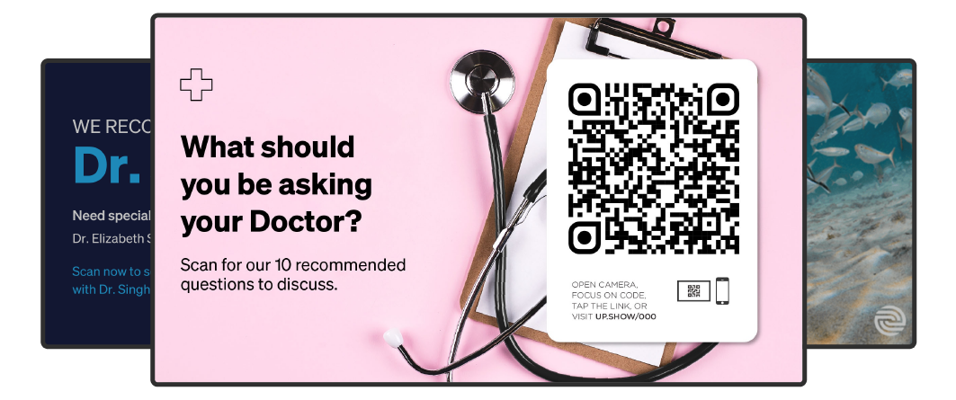 Waiting Room TV Software for Healthcare Systems