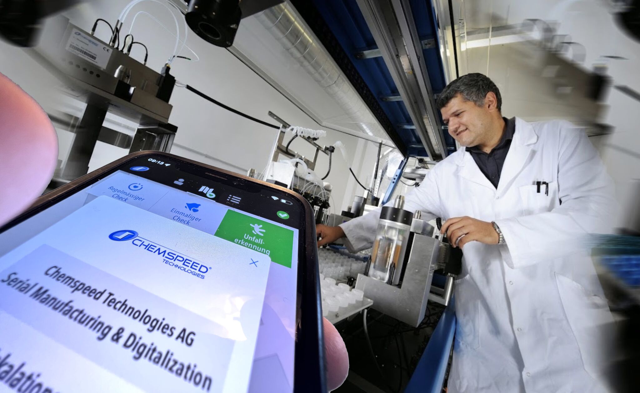 💪🏻💪🏻 Voller Einsatz über die Festtage bei Chemspeed Technologies dank ...