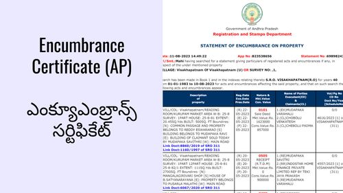 Andhra Pradesh Sale Deed (Certified Copy)