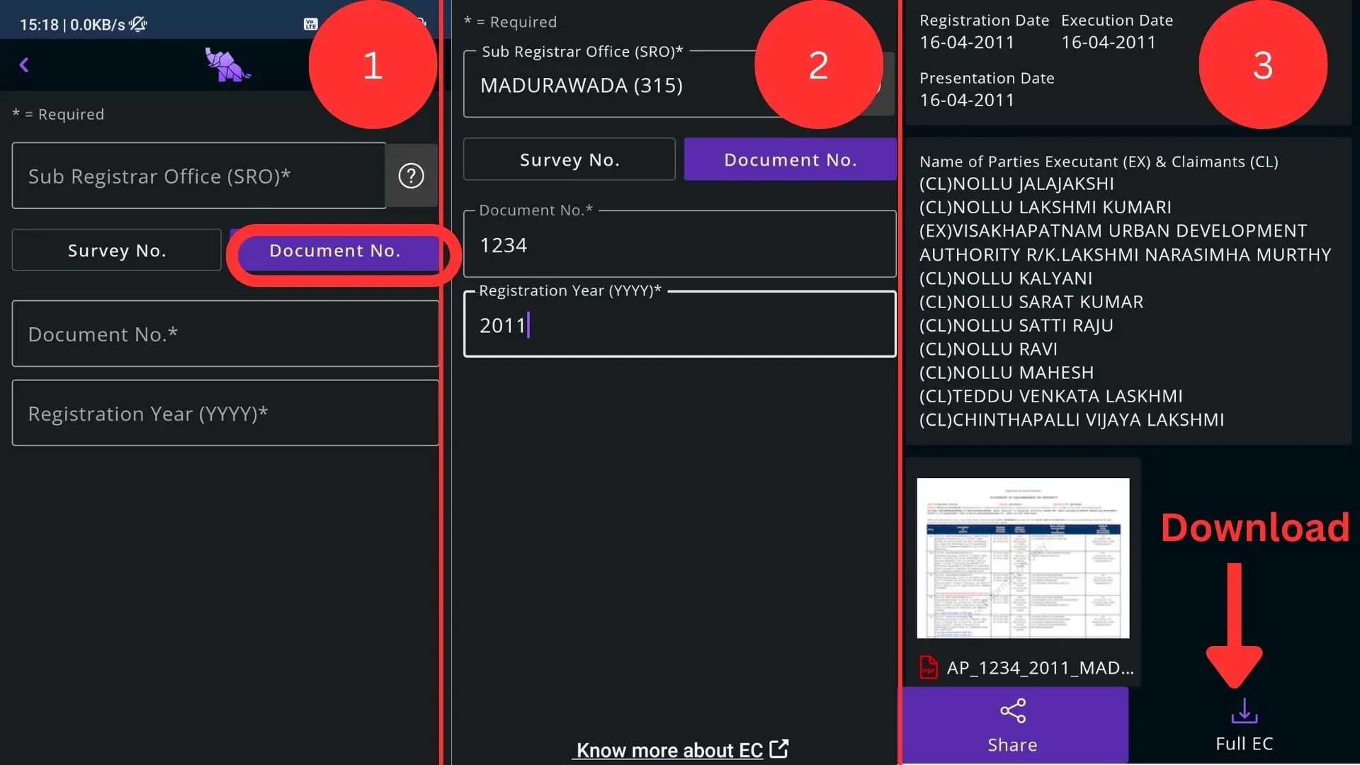 Andhra Pradesh Encumbrance Certificate (EC): A Detailed Guide | Landeed