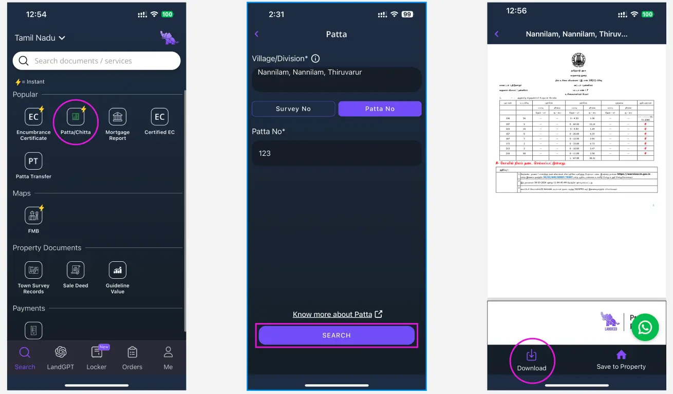 A Guide to Patta and Chitta Documents: Tamil Nadu Land Revenue Records ...