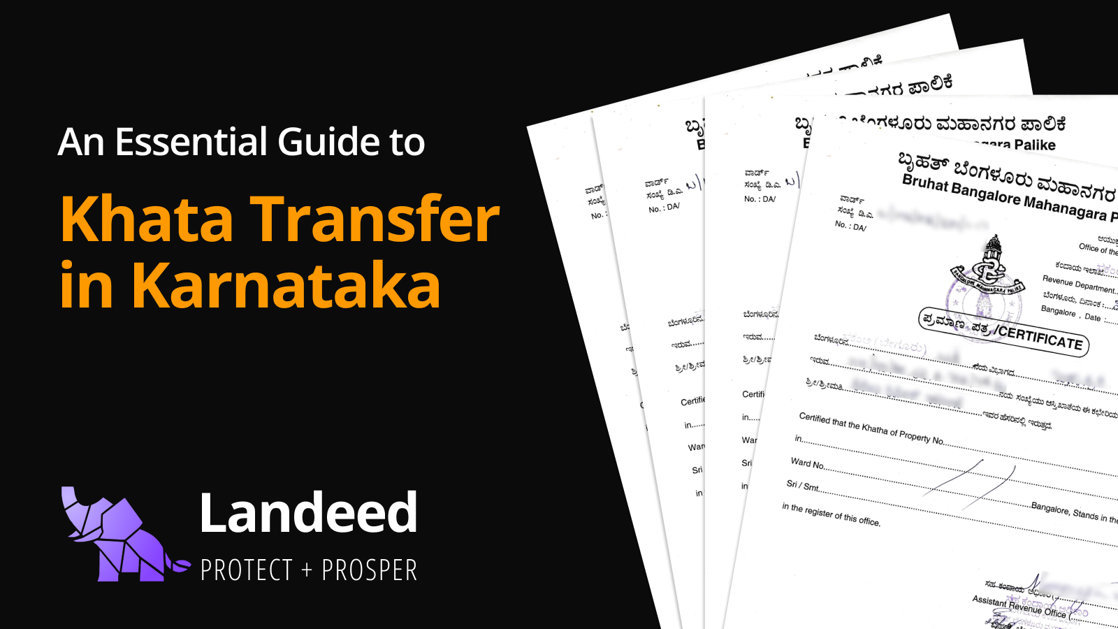 An Essential Guide to Khata Transfer in Karnataka | Landeed