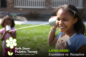 Expressive vs. Receptive Language - North Shore Pediatric Therapy