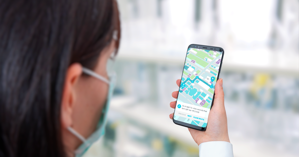 Indoor maps for hospitals: Improving patients and staff journey!
