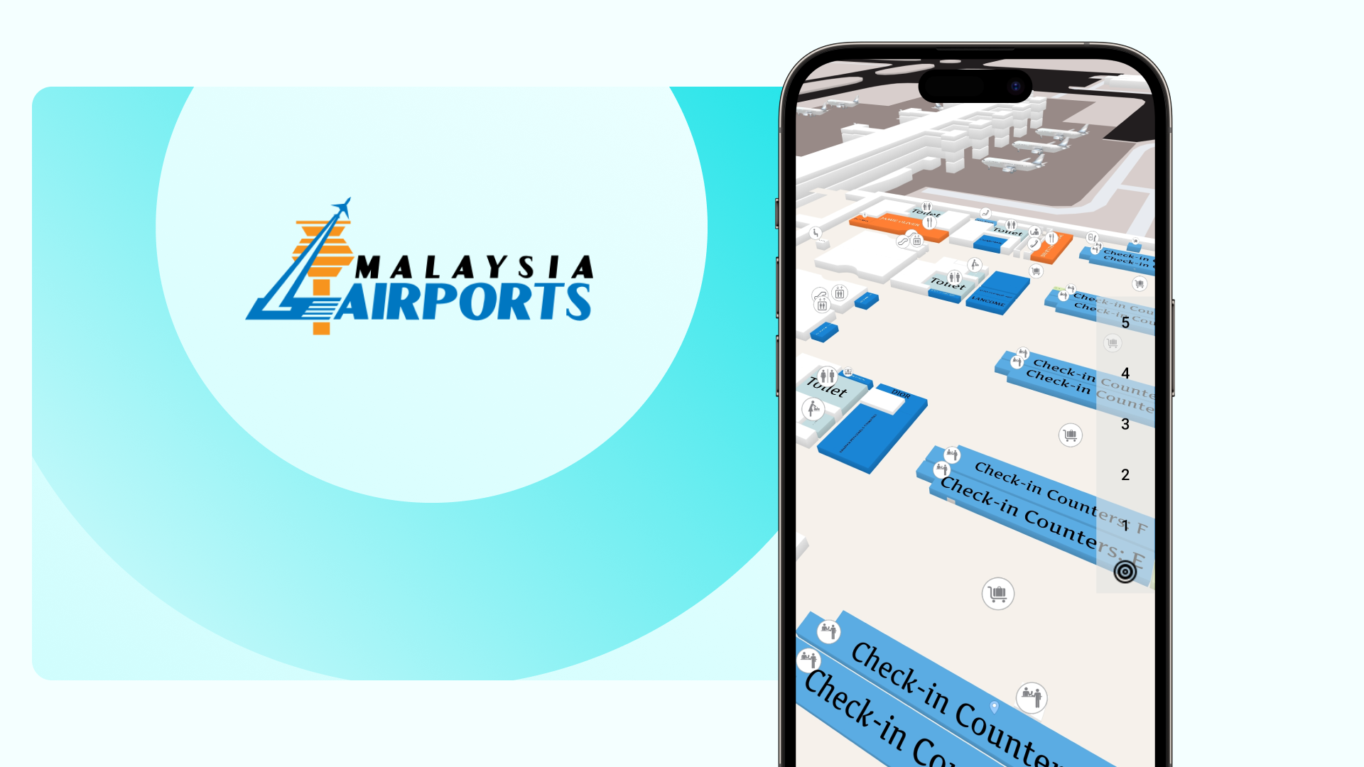 Kuala Lumpur International Airport chose Visioglobe indoor maps ...