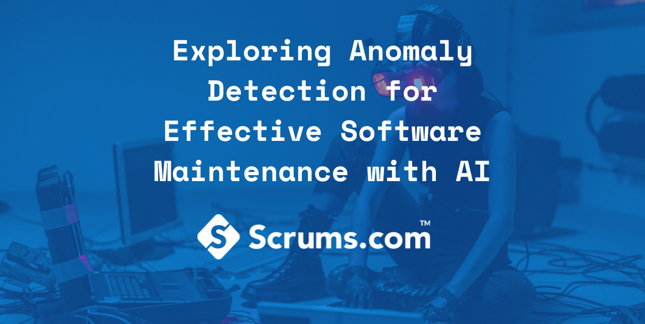 Exploring Anomaly Detection for Effective Software Maintenance with AI