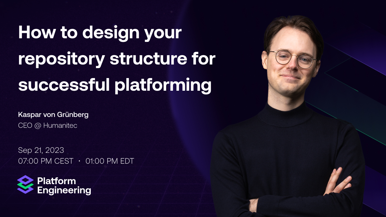 How to design your repository structure for successful platforming