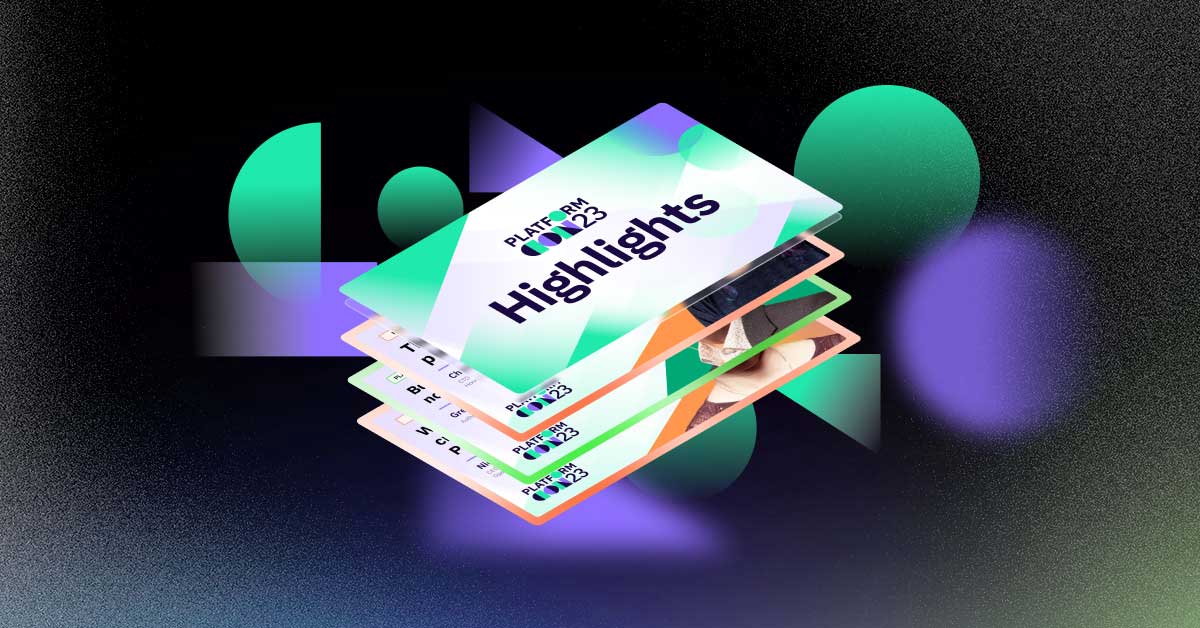 PlatformCon 2023 highlights
