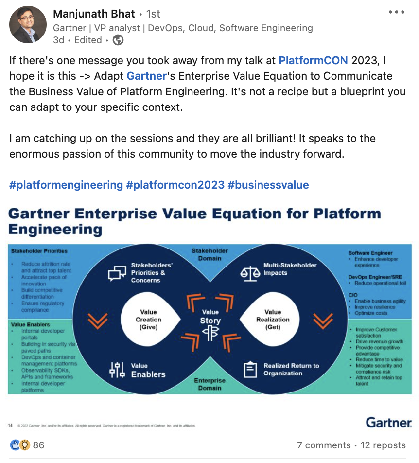 The story of platform engineering