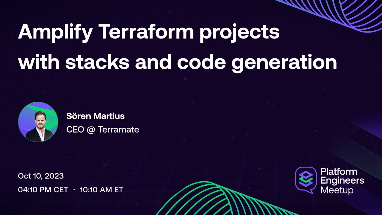 Amplify Terraform Projects With Stacks And Code Generation