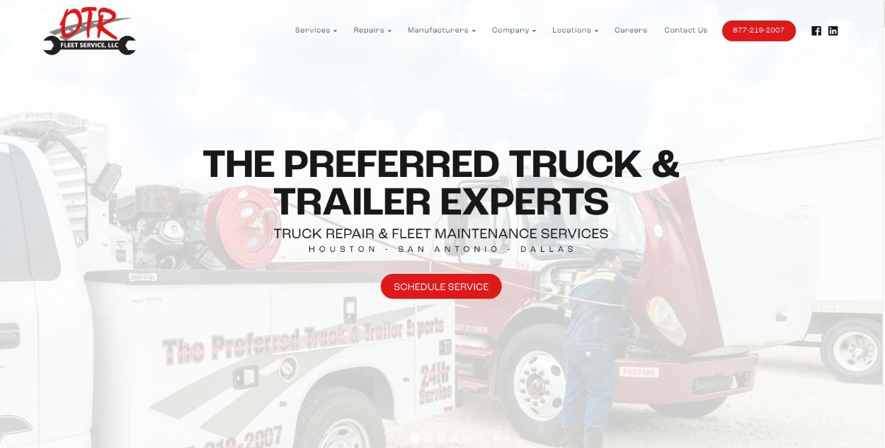 Truck Repair & Fleet Services in Texas | OTR Fleet 🇨🇱