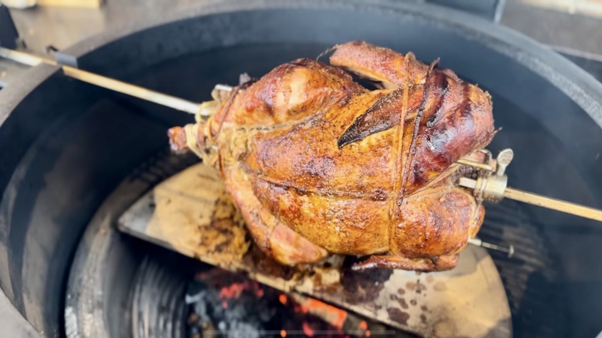 Rotisserie Turkey & Stuffing