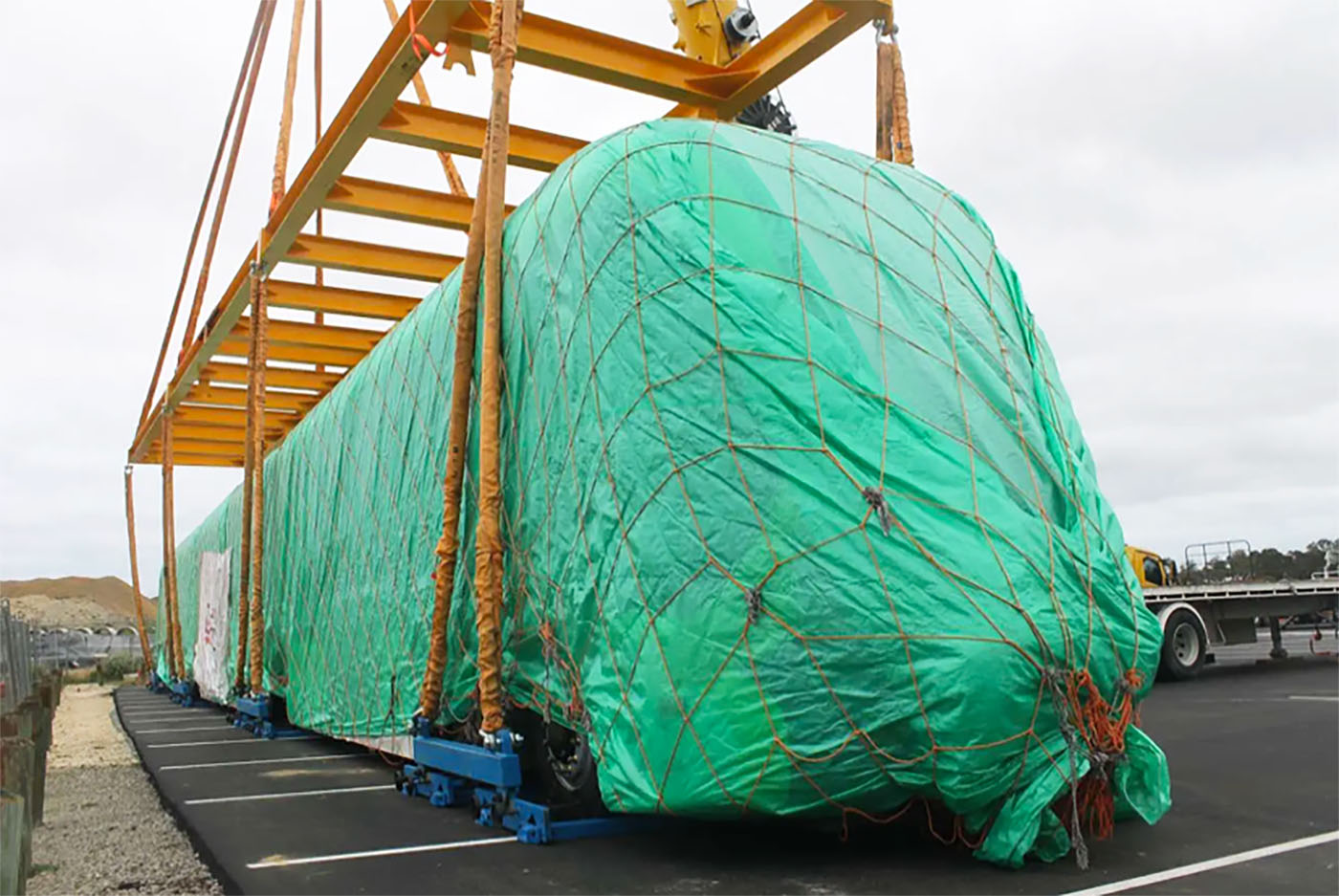 It's electric and smart - Australia's first trackless tram arrives