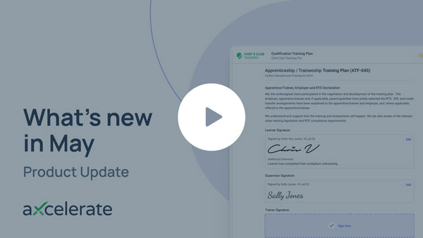 Compliant Training Management | aXcelerate