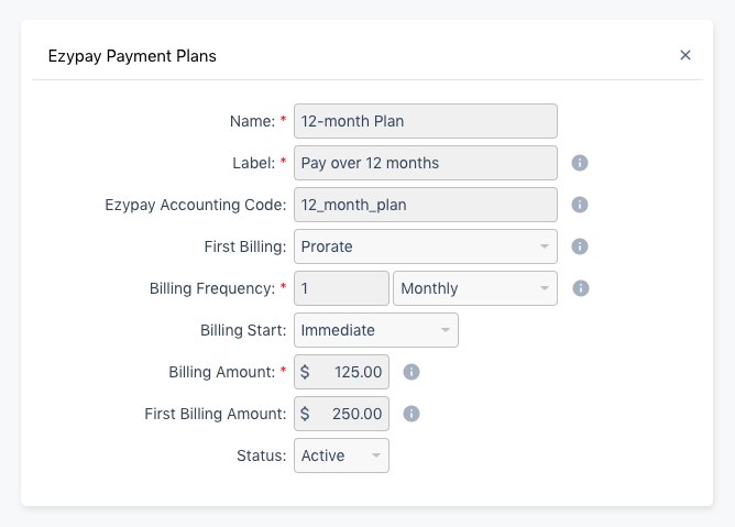 Set up Student Payment Plans with Ezypay