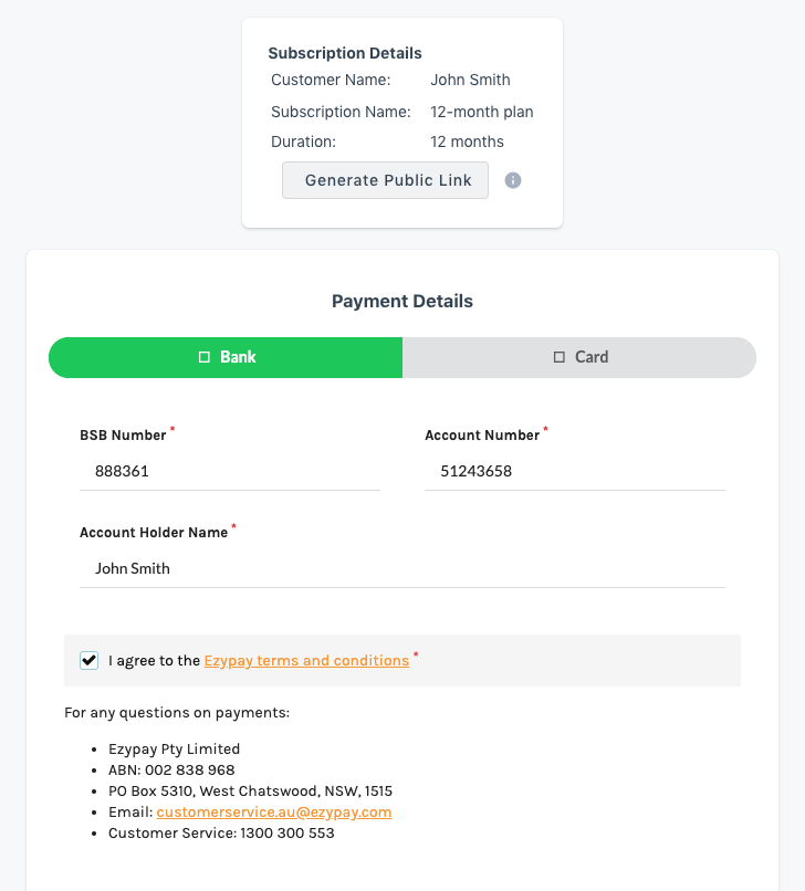 Set up Student Payment Plans with Ezypay
