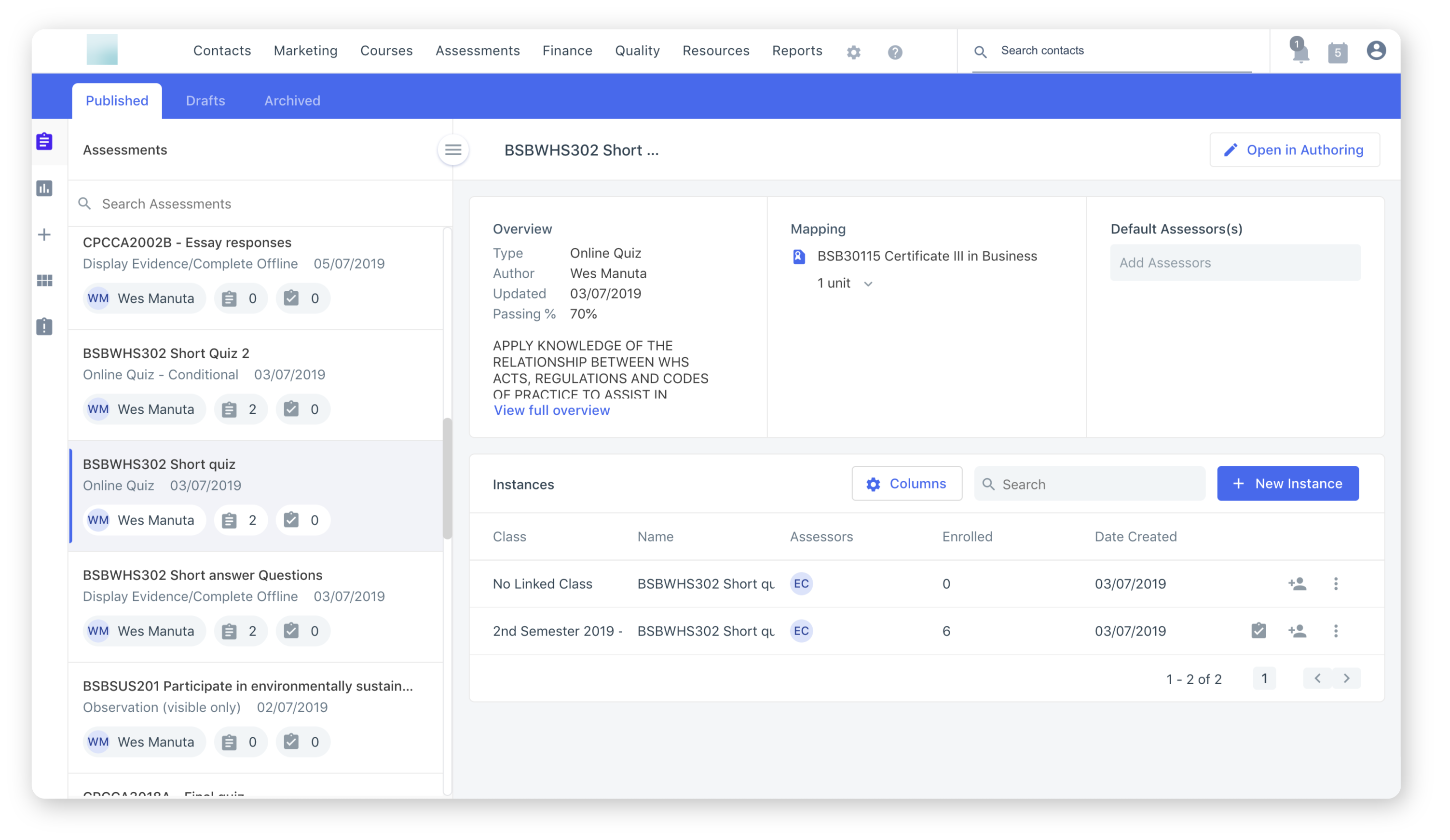 Managing Online Assessments is now easier than ever!
