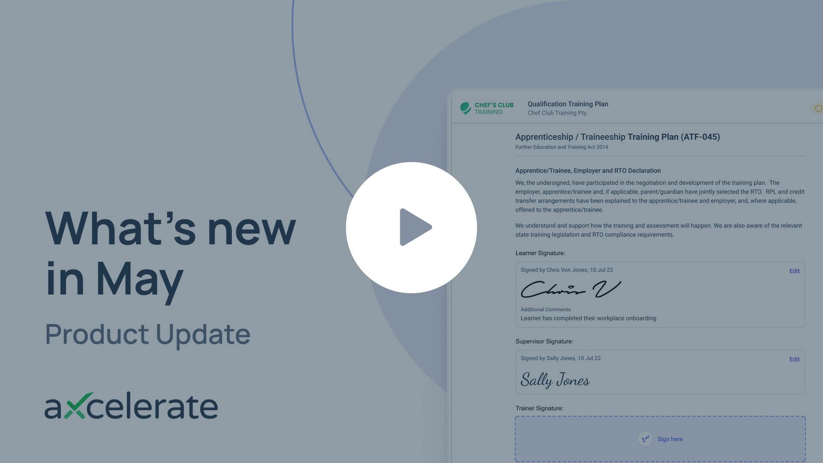 aXcelerate Product Roadmap