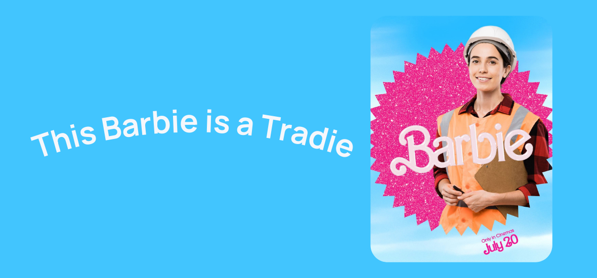 This Barbie is a tradie