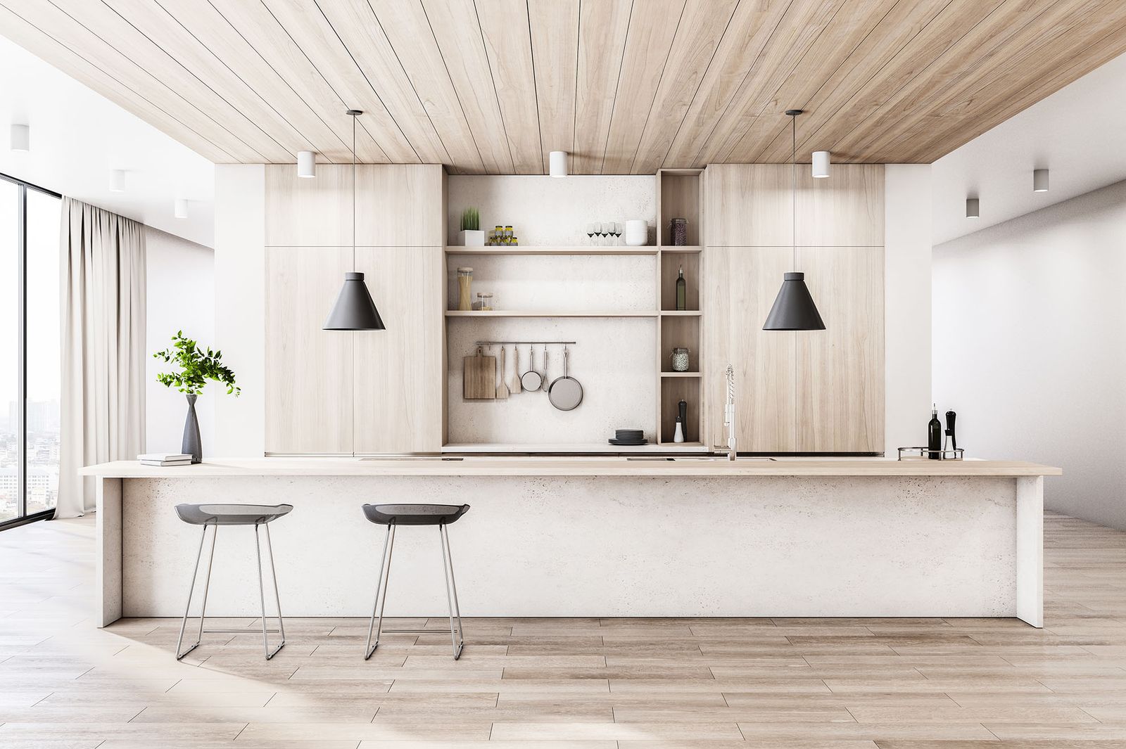 Scandinavian Style Kitchens in Adelaide | Uzit Kitchens & Robes