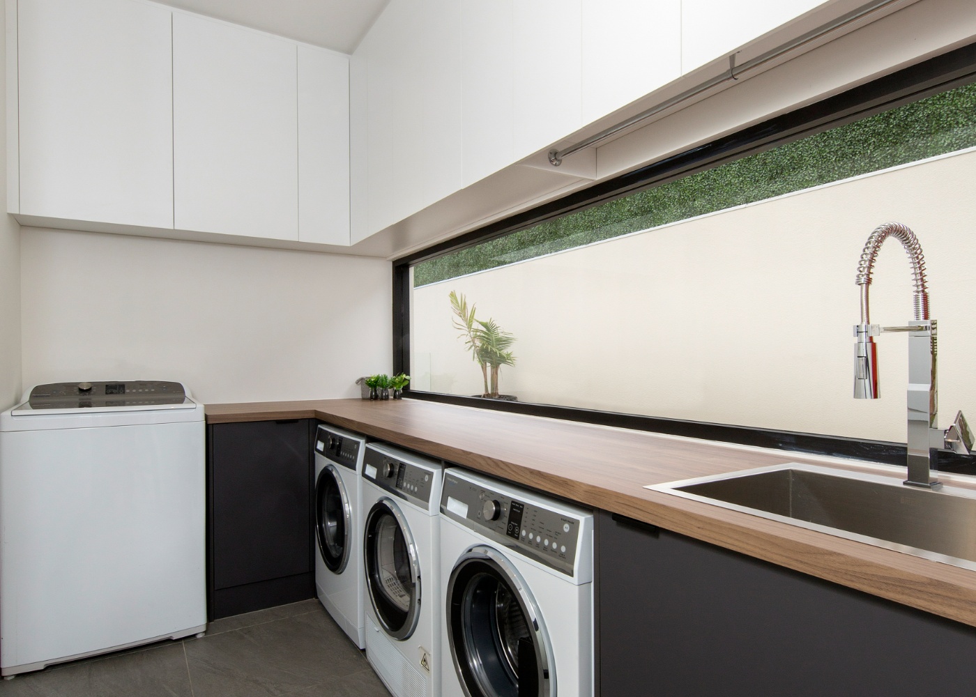 Hoppe Laundry Renovation | Uzit Kitchens & Robes