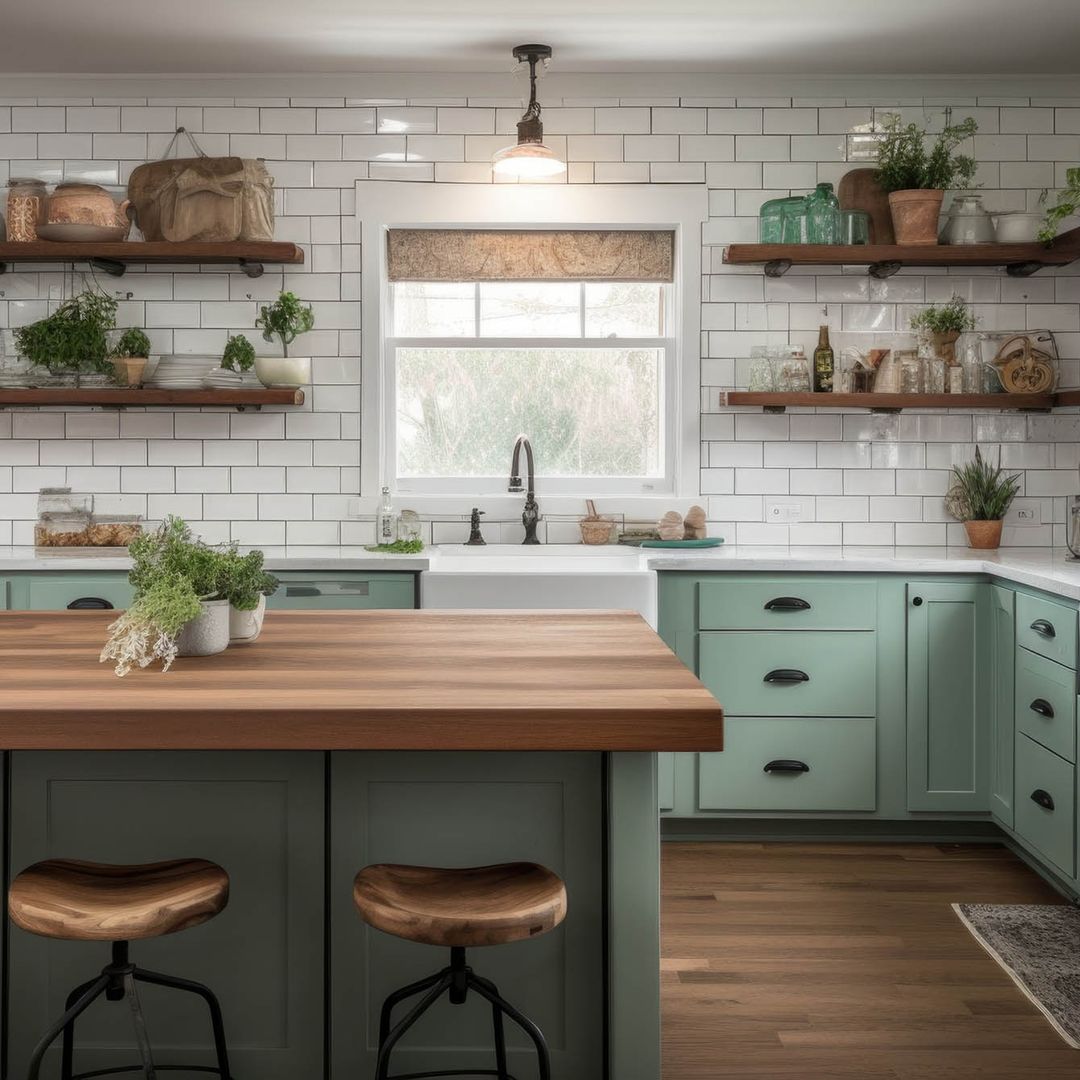 Country Style Kitchens in Adelaide | Uzit Kitchens & Robes