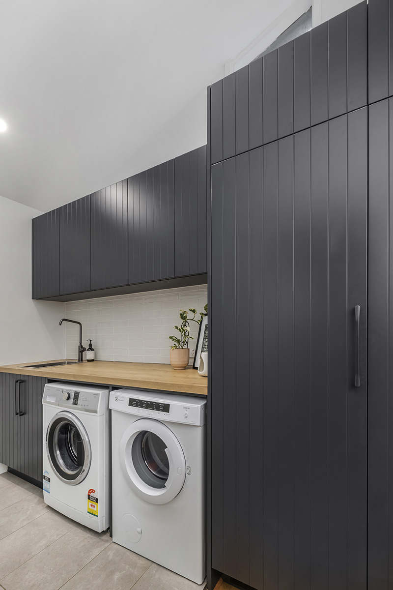 Blackwood Laundry Renovation | Uzit Kitchens & Robes