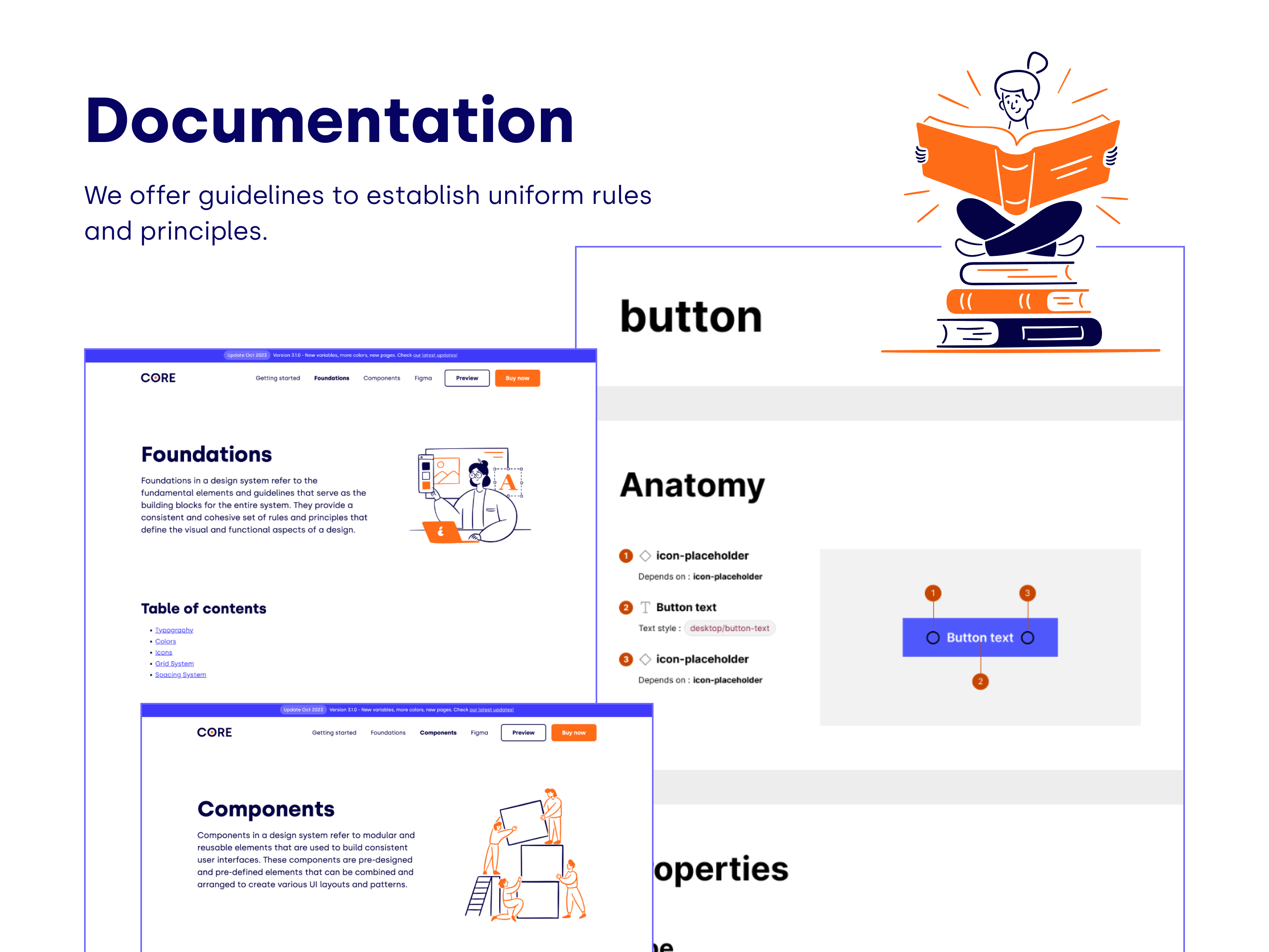 Core - Design System Starter Kit for Figma