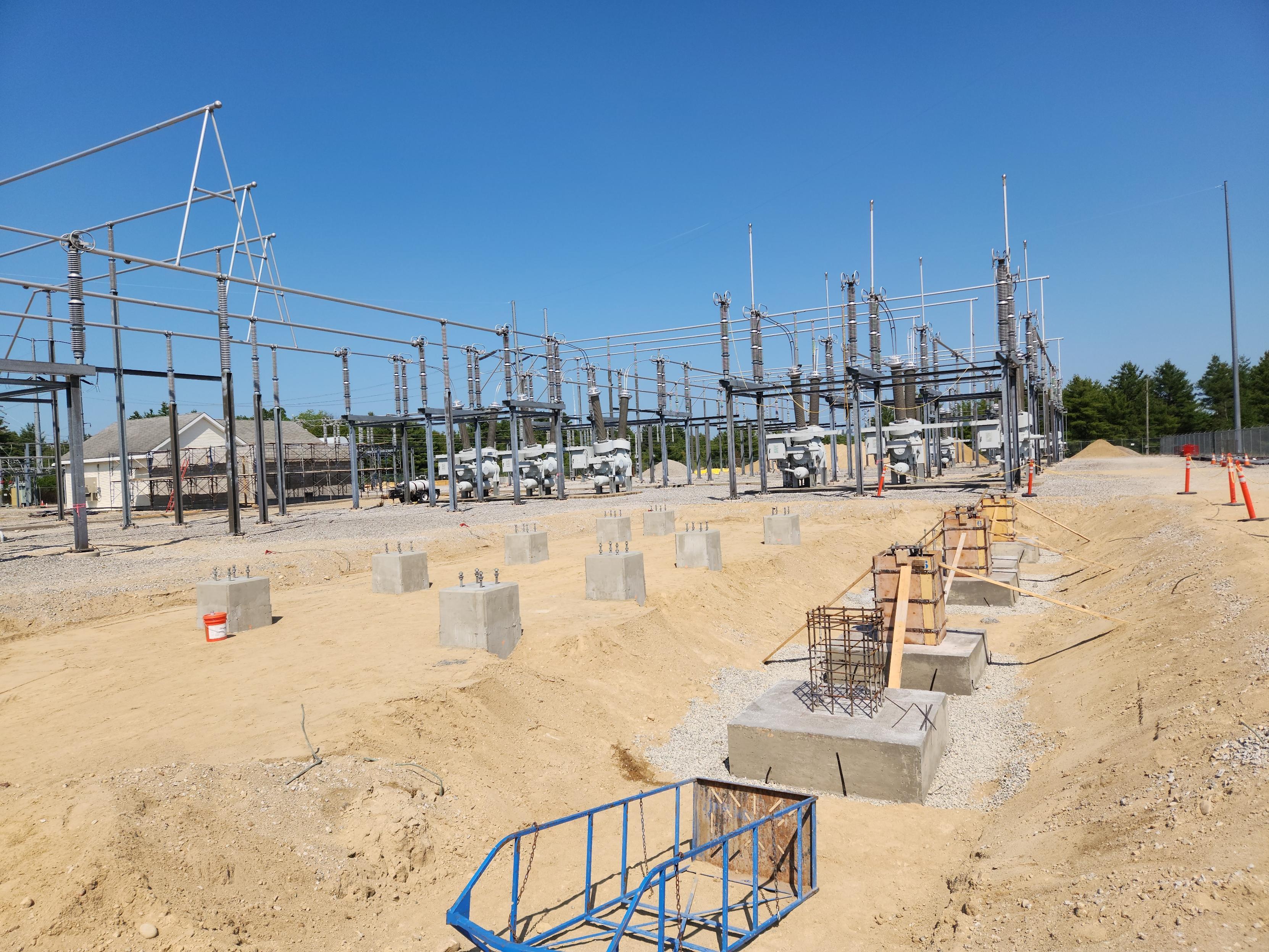 Amherst Substation | Form Up Foundations Project