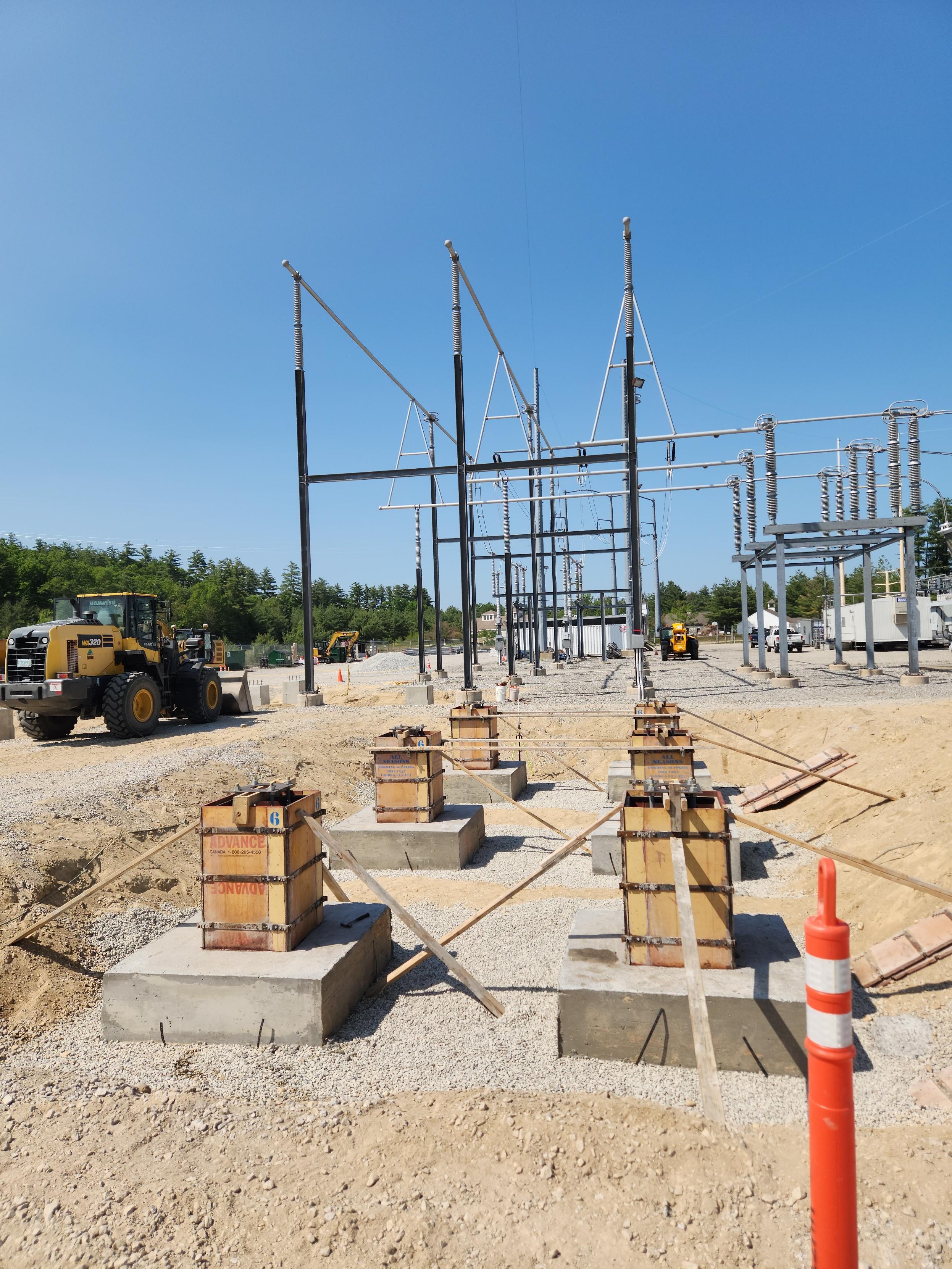 Amherst Substation | Form Up Foundations Project