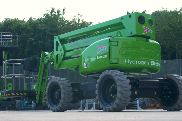 Hydro-Electric MEWP Innovation | The Edge | WeBid Consult