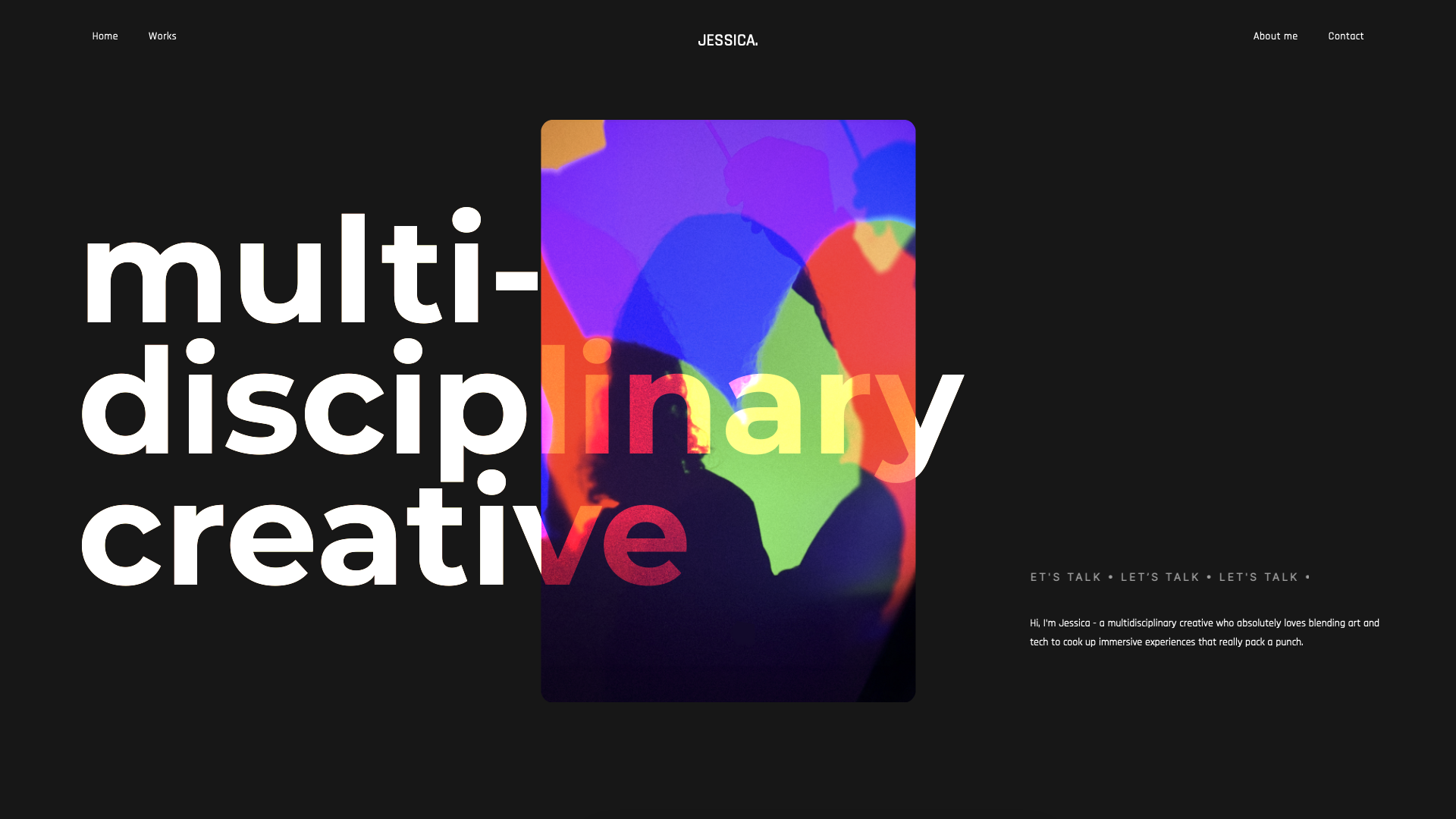 Jessica Diab- Multidisciplinary Creative - About me