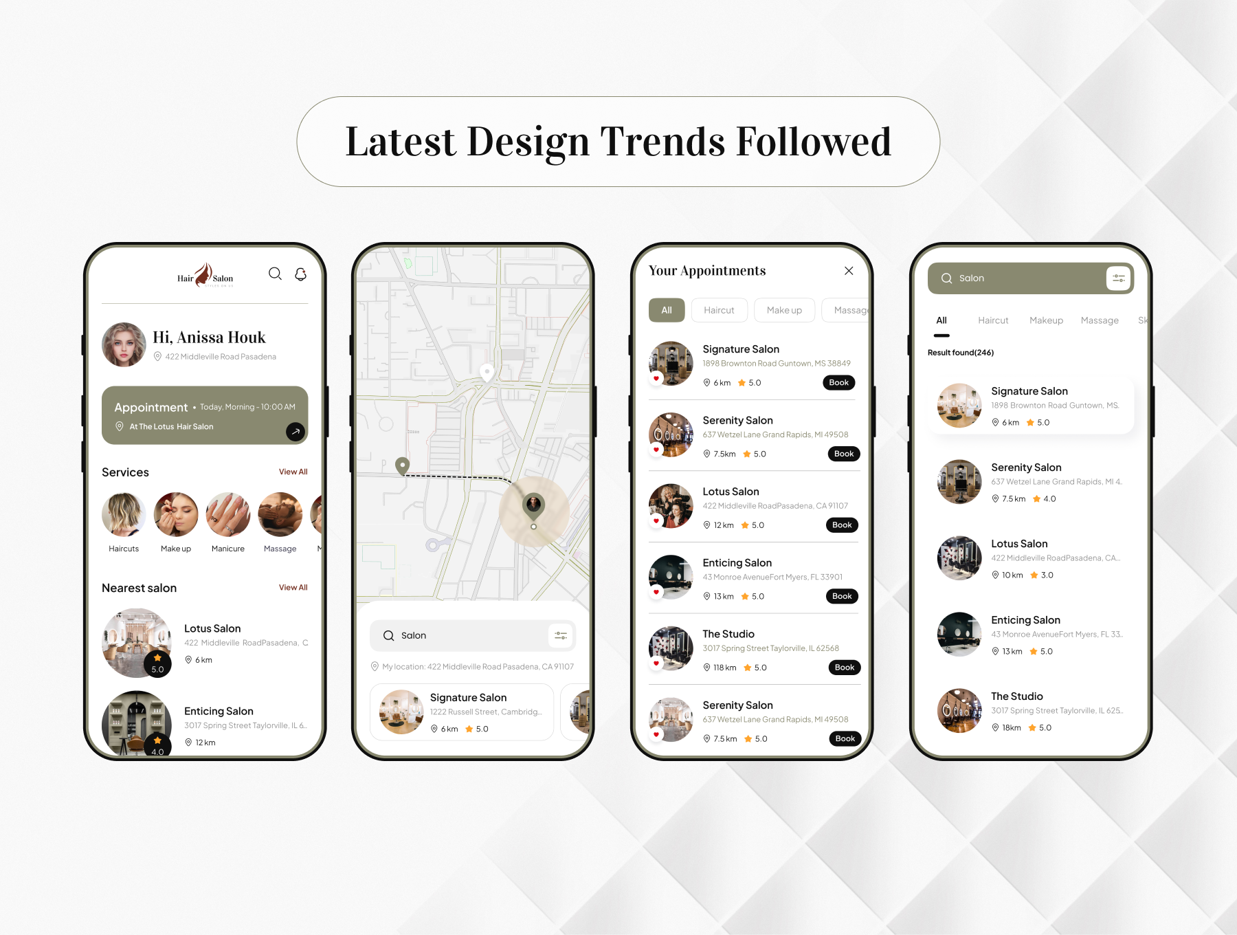 Hair Salon: Barber Appointment App UIKIT