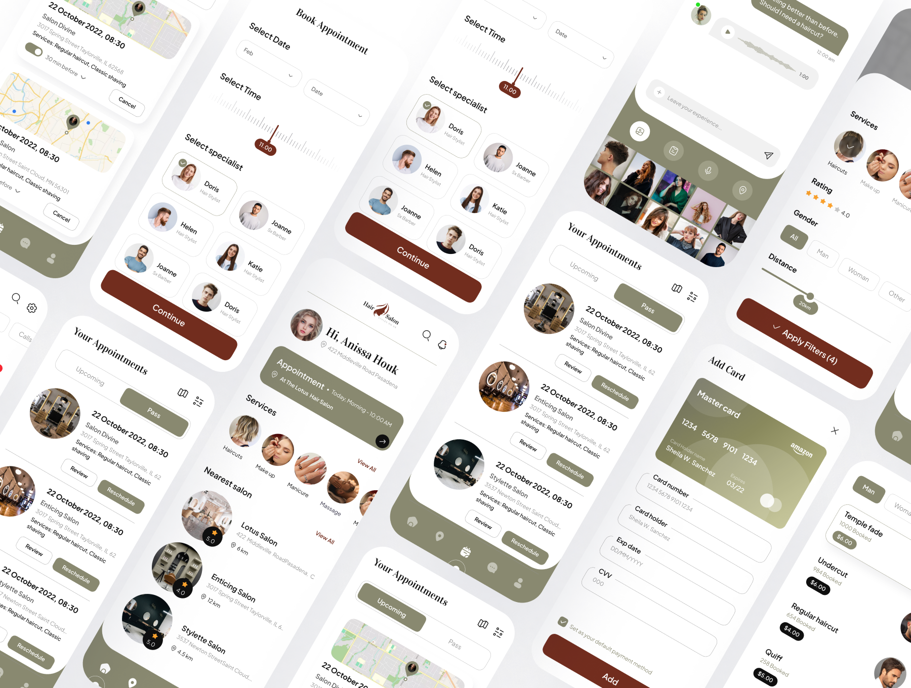 Hair Salon: Barber Appointment App UIKIT