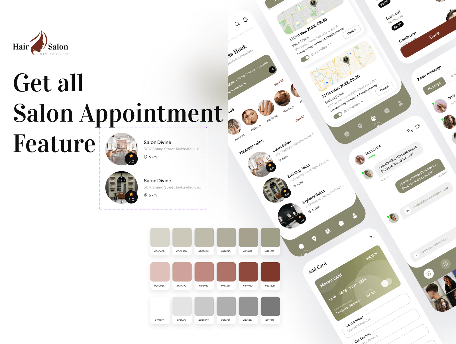 Hair Salon: Barber Appointment App UIKIT