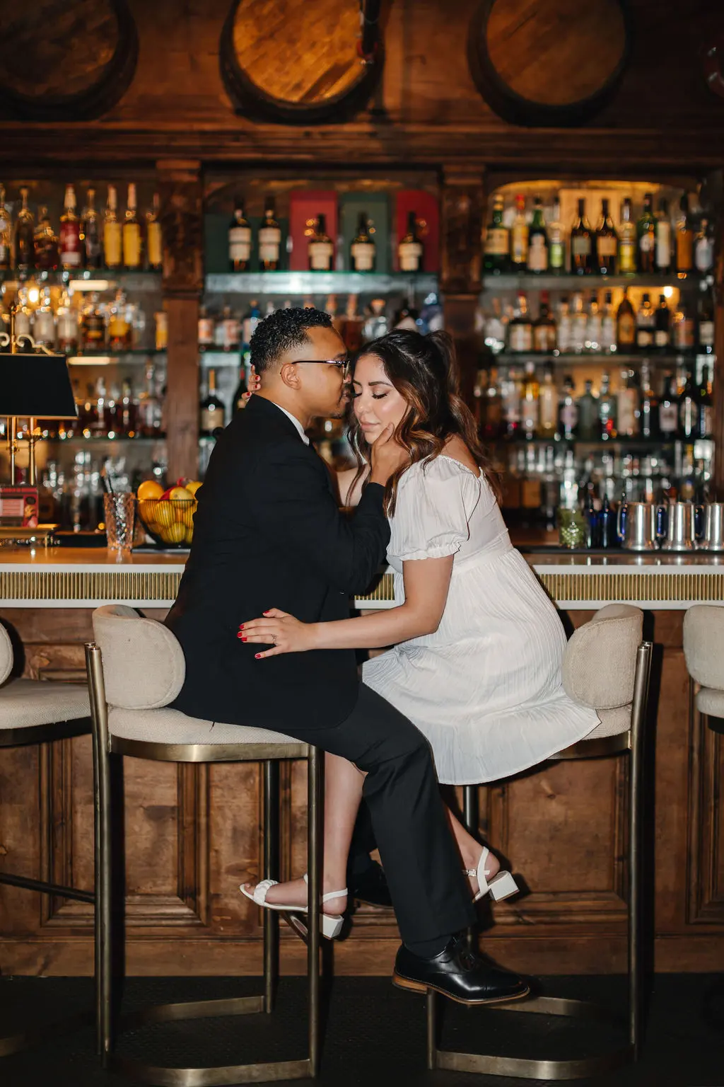 Capturing Arizona Luxury Bar Engagement Photos