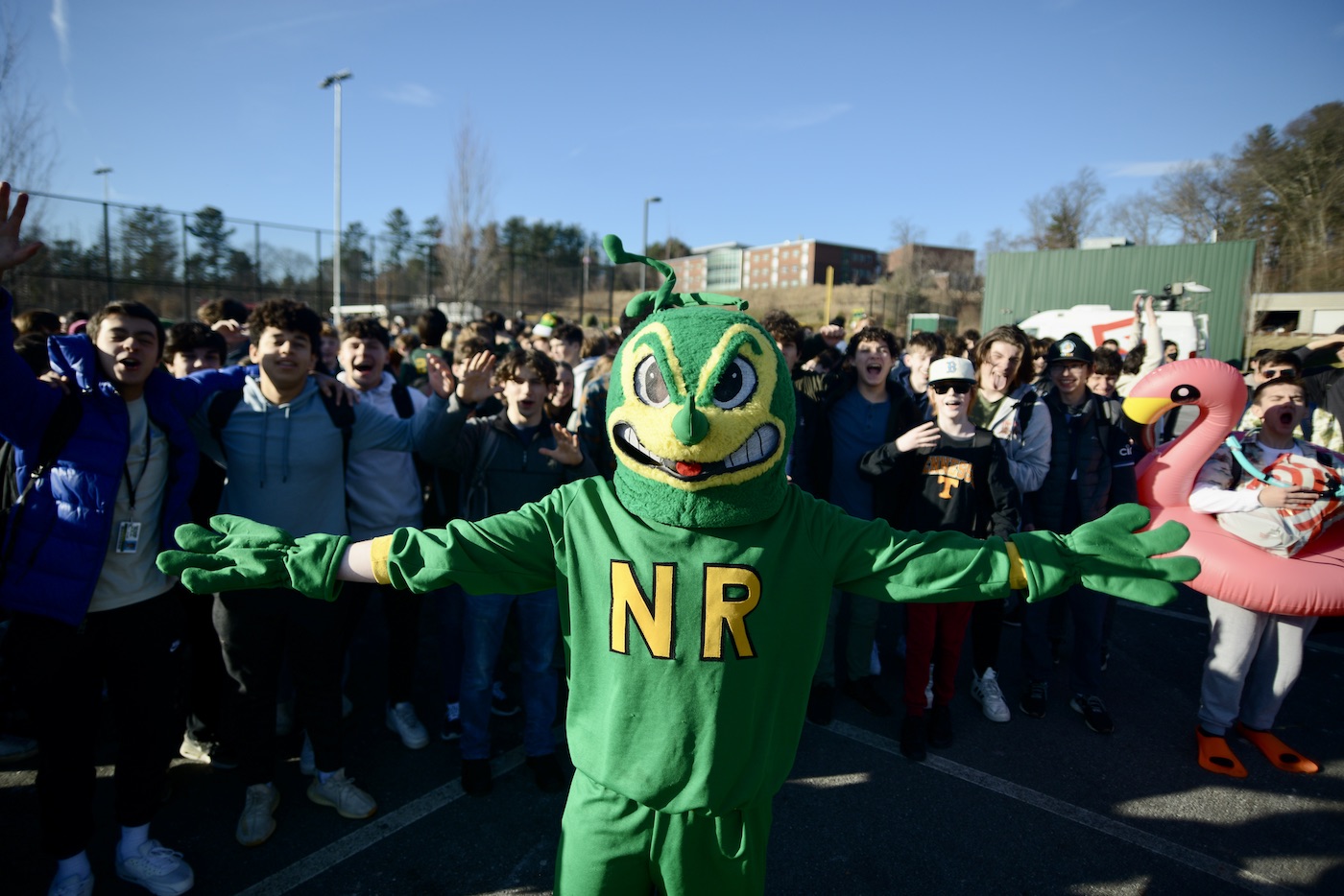 North Reading High School breaks the ice as first school to plunge in ...