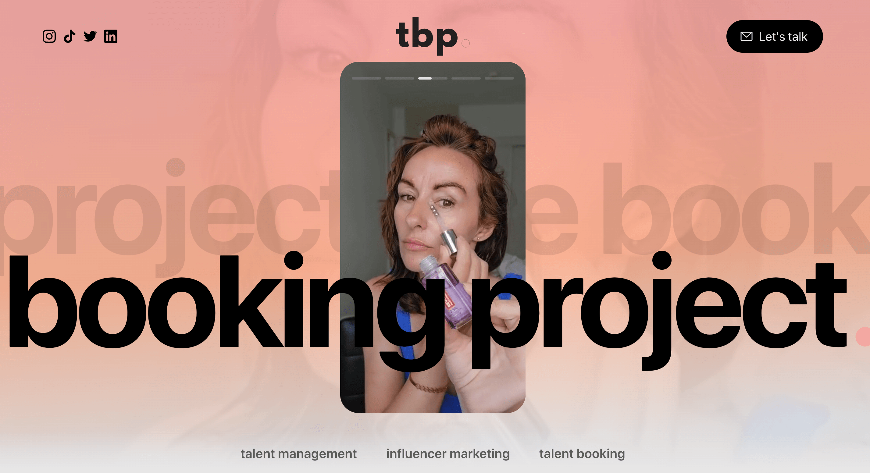 The Booking Project | Talent Booking and Influencer Marketing