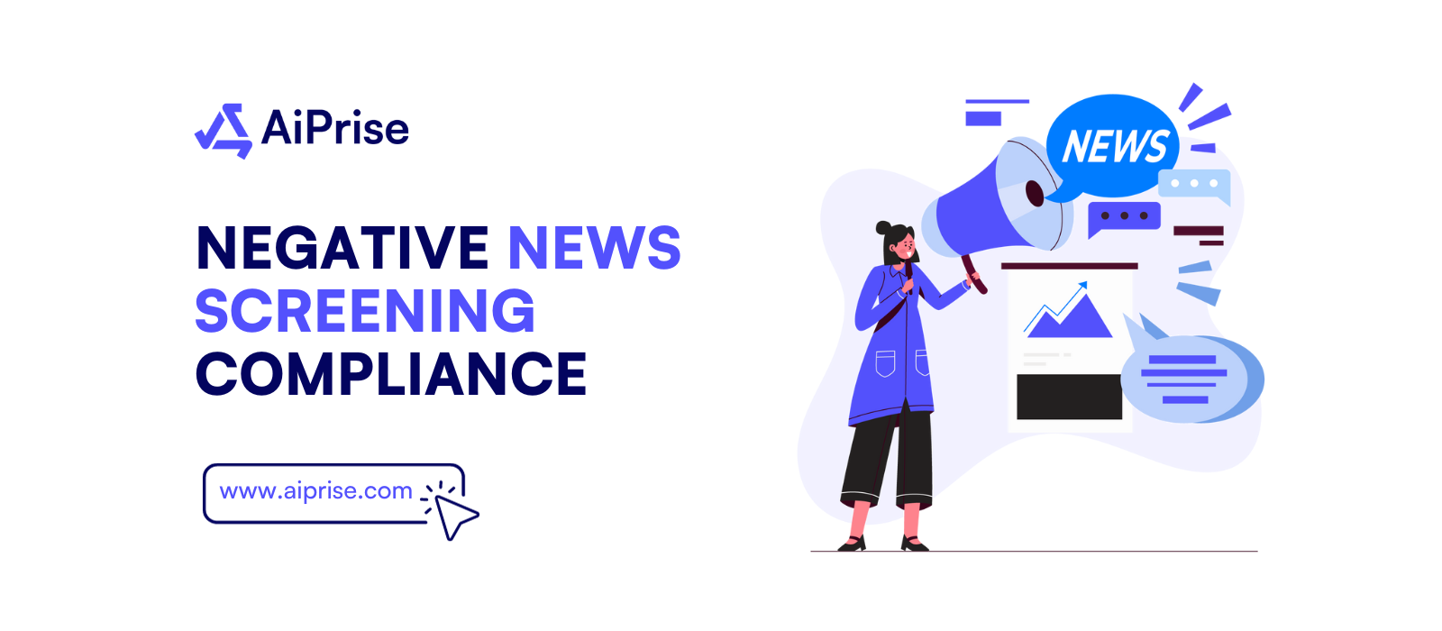 Negative news screening compliance | AiPrise