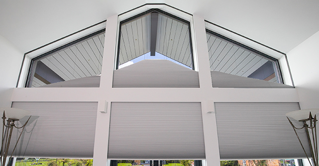 Blinds for Gable Windows | Blinds for Shaped Windows | Grants Blinds