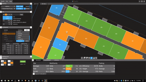 TestFit 2.0: Building Configurator