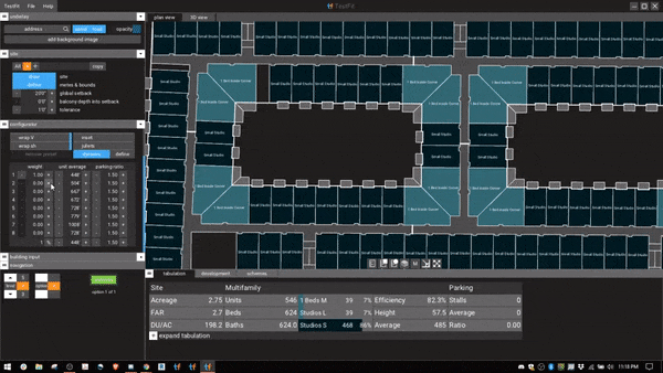 TestFit 2.0: Building Configurator