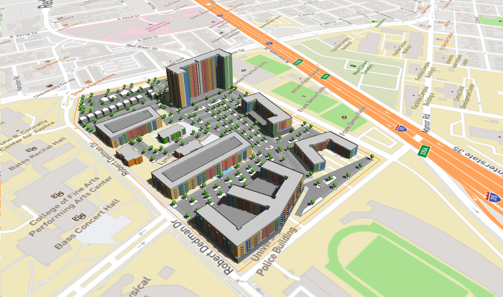 TestFit 4.03 - 3D Mixed-Use & Dependent Fill