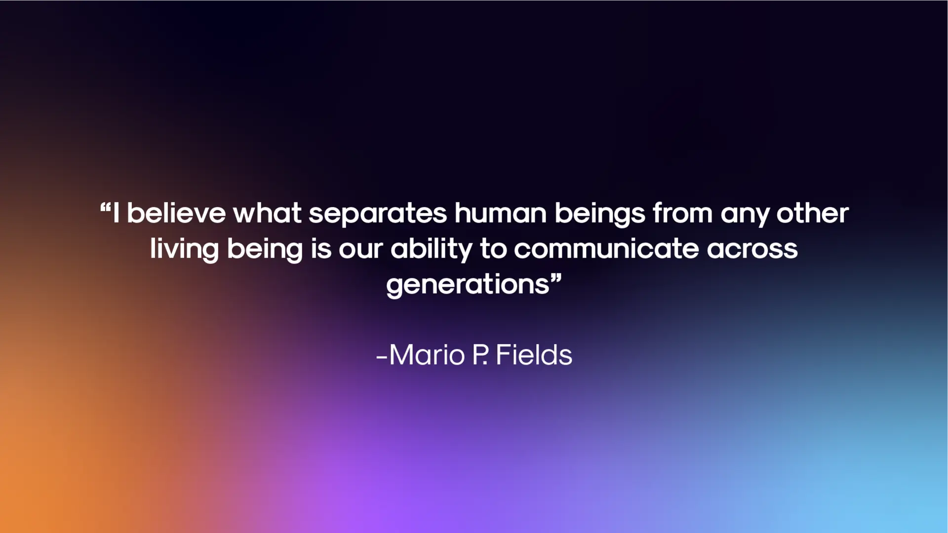 VezaTalks 018: Mario P. Fields | Veza Talks