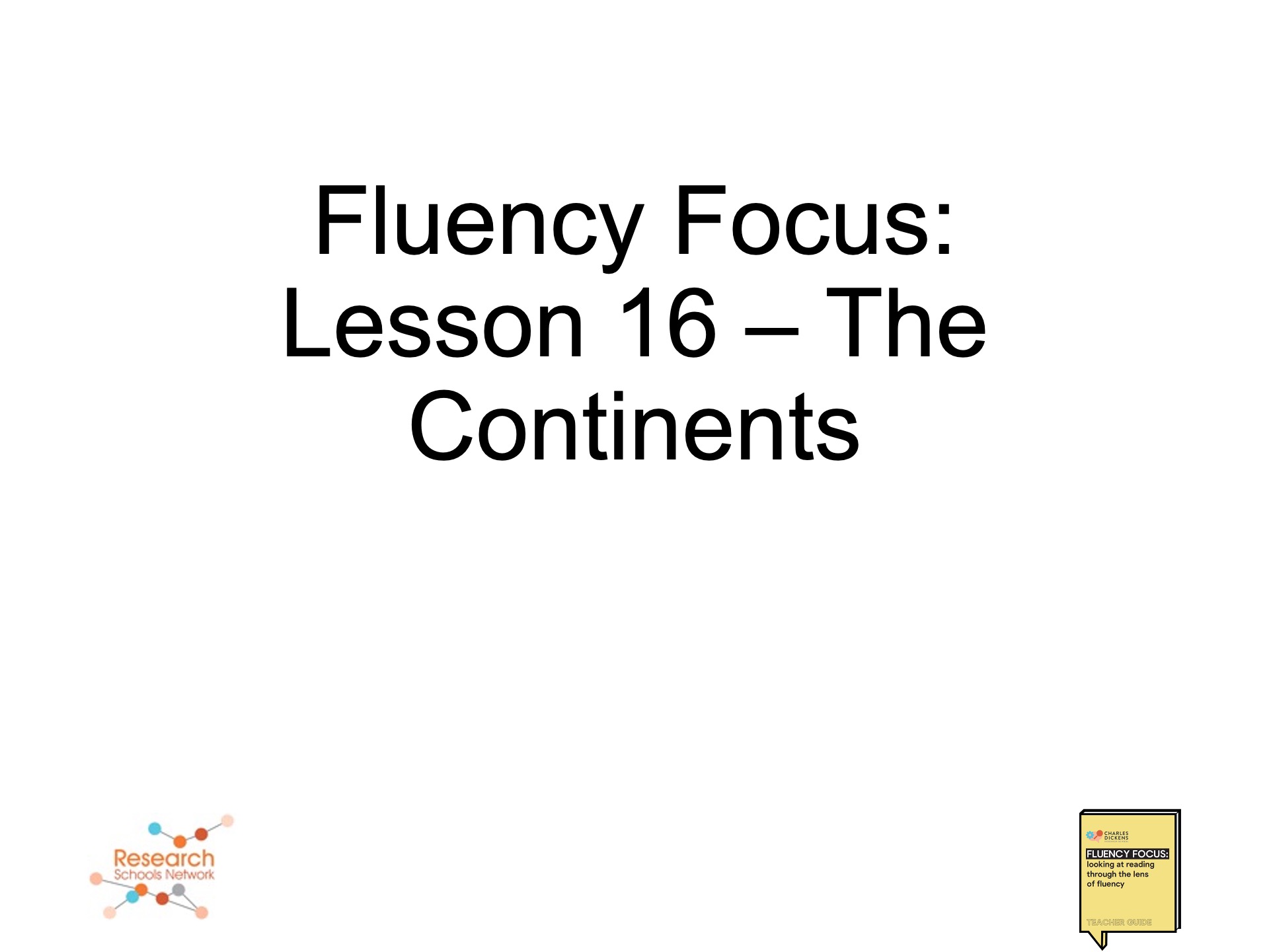 Fluency Focus