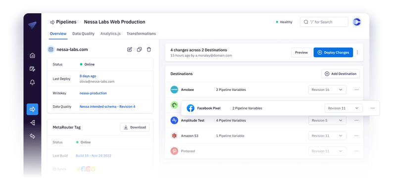 MetaRouter | Control Your Own Data