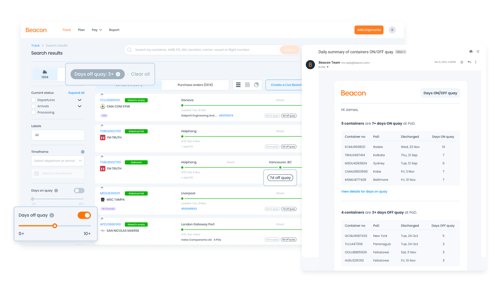 Beacon Product Updates: December 2023
