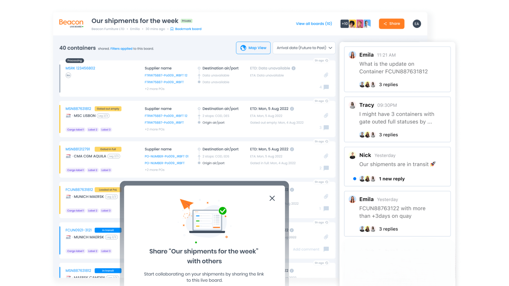 Beacon introduces Live Boards | Beacon